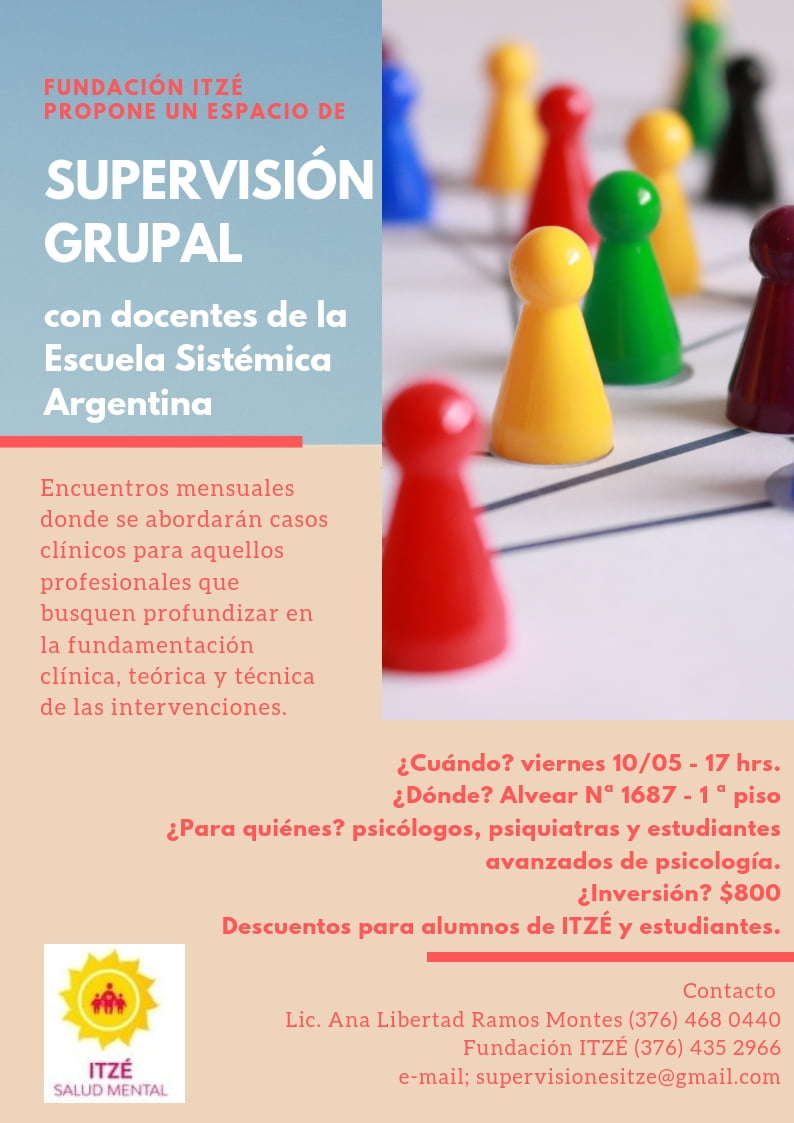 Supervisión Grupal – Colegio Profesional de Psicológos de Misiones